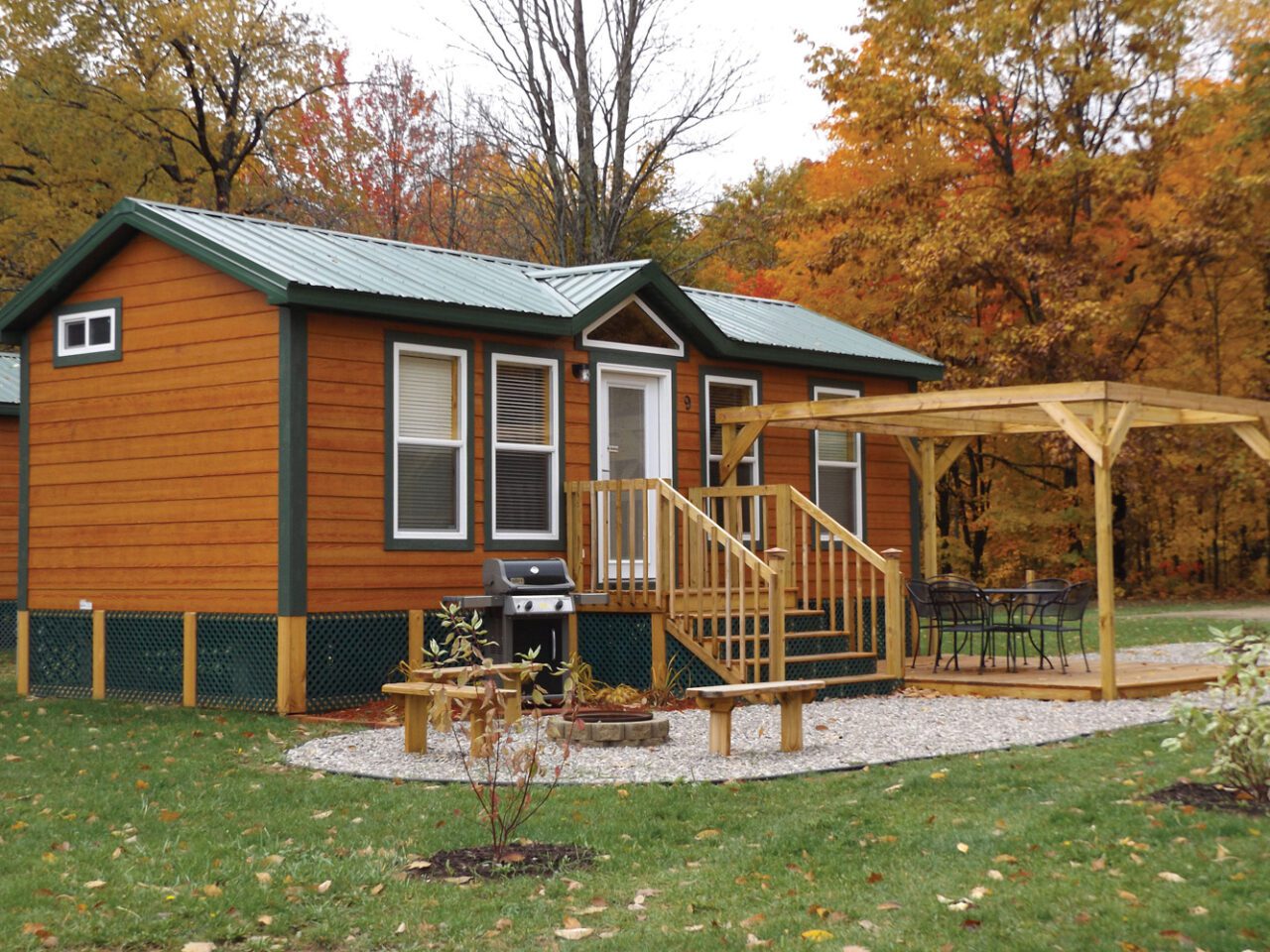 America's Park Cabins APC-PC-35S | Park Model Homes